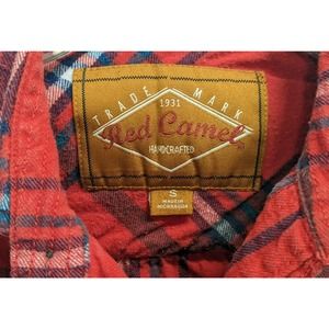Red Camel | Shirts | Red Camel Handcrafted Plaid Flannel Long Sleeve ...